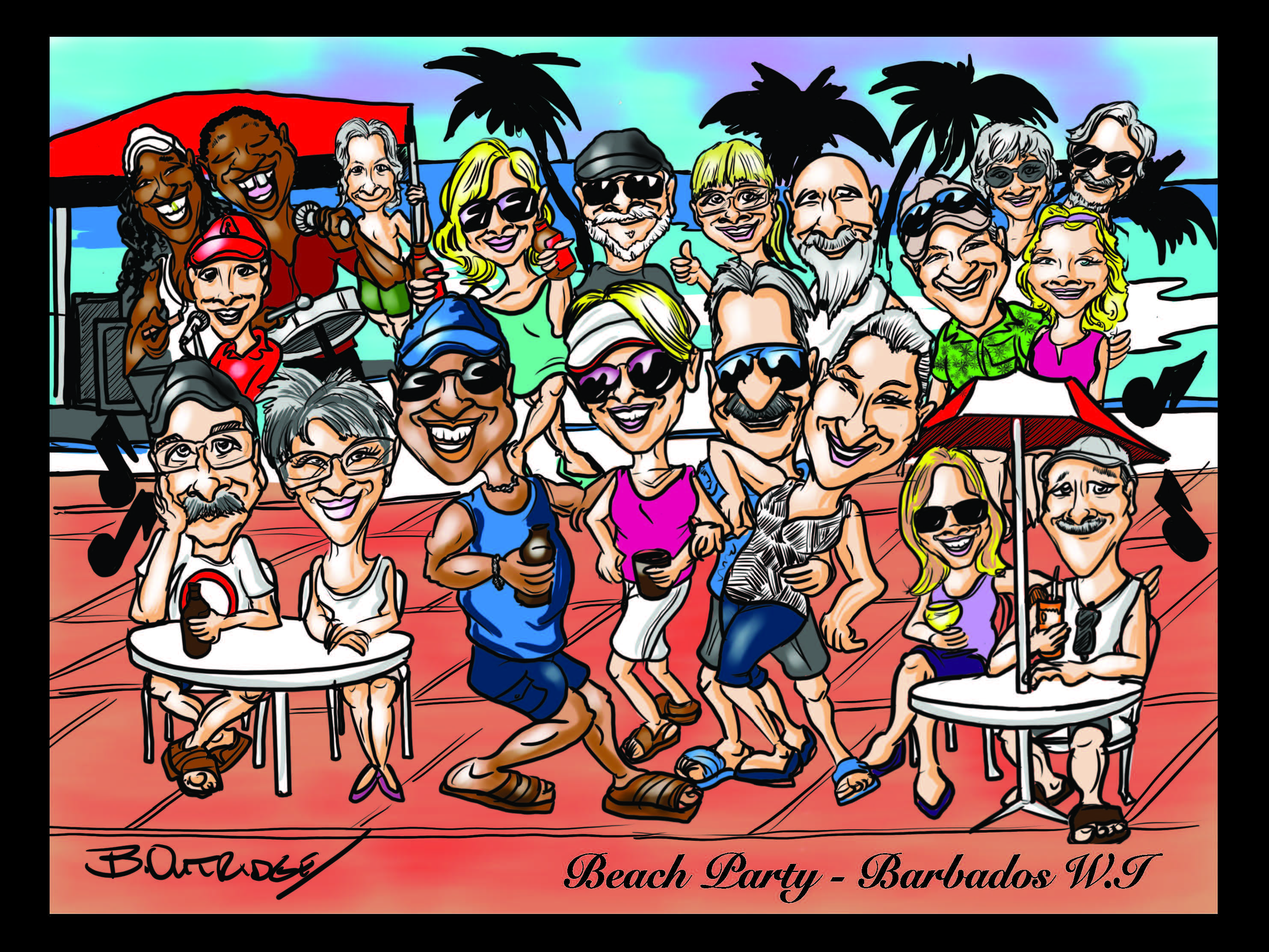 Barbados Beach Party - Bruce Outridge Productions